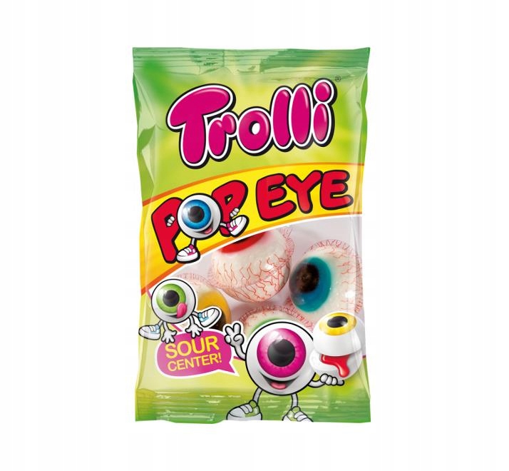 Żelki Oczy Duże Pianki 4szt SO-SWEET Słodycze Z Całego Świata